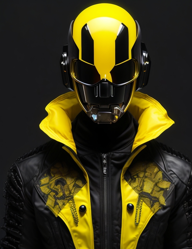 Mask and Jacket #8 by AIStandby