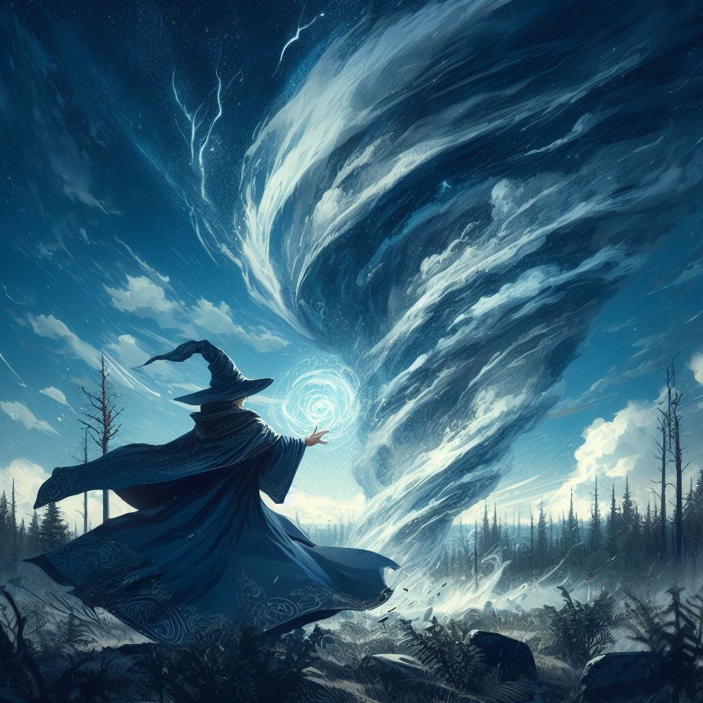 Wind wizard #3 by Adrian