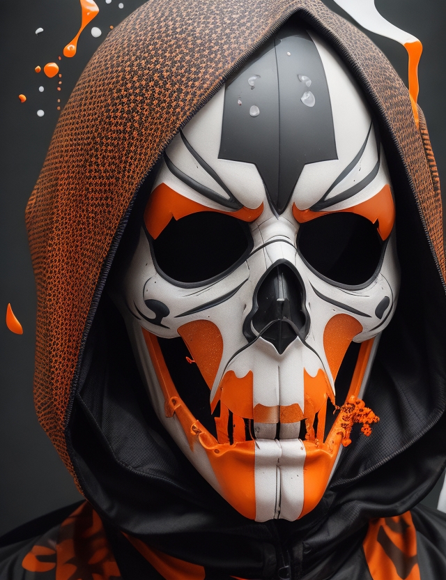 Halloween Mask #2 by AIStandby