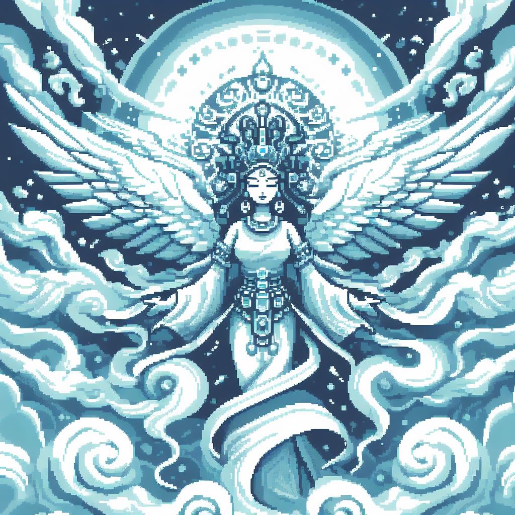 Ancient air goddess #9 by Adrian