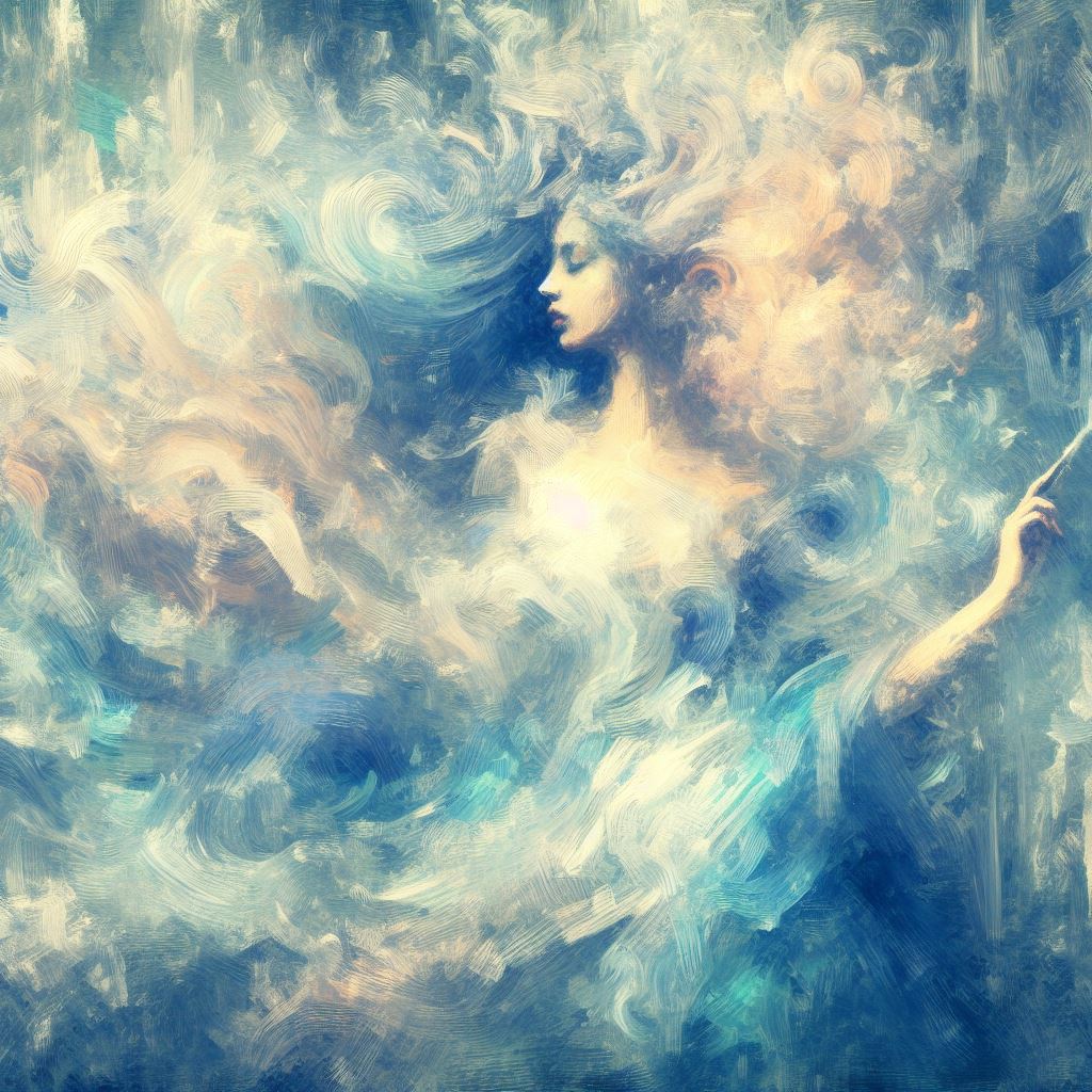 Ancient air goddess #12 by Adrian