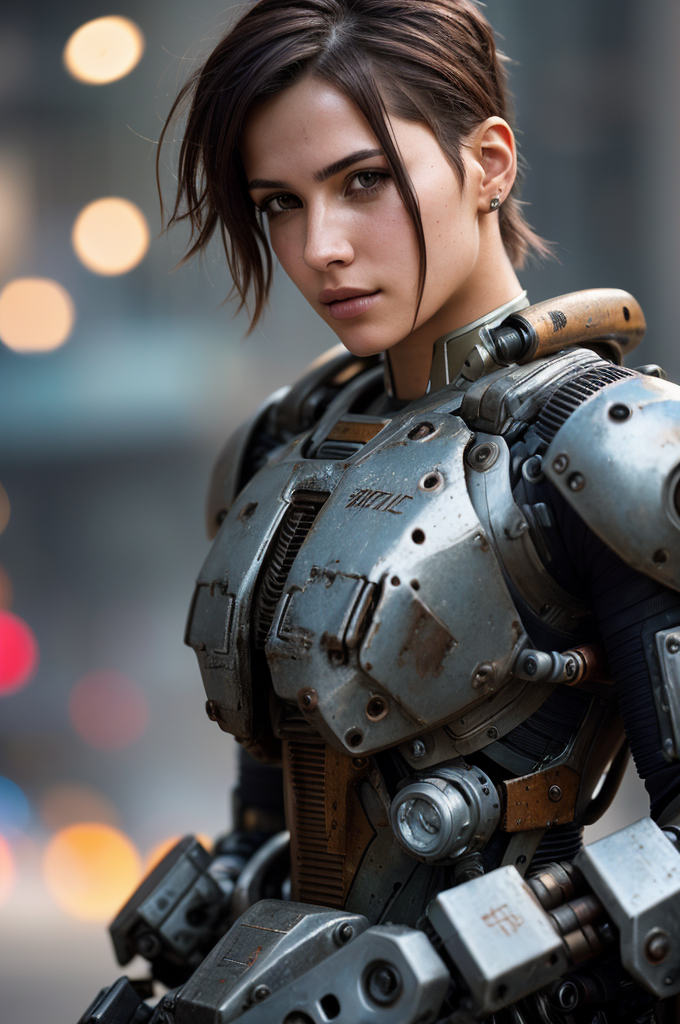 Worn Mech suit #10 by AIStandby